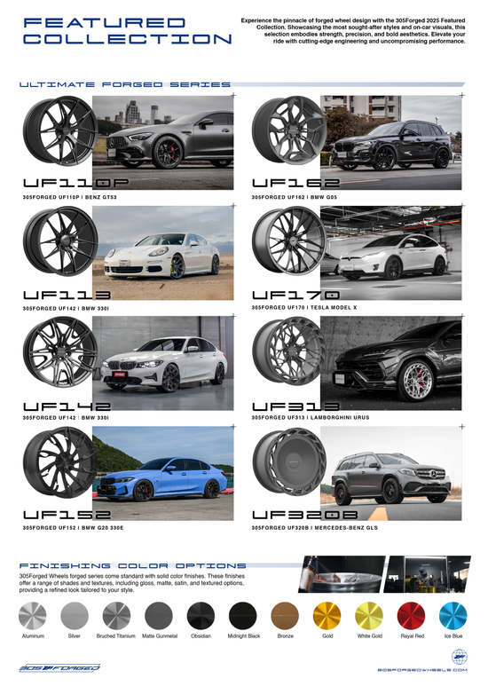 305Forged Wheels｜High-Performance Forged & Flow Technik Wheels